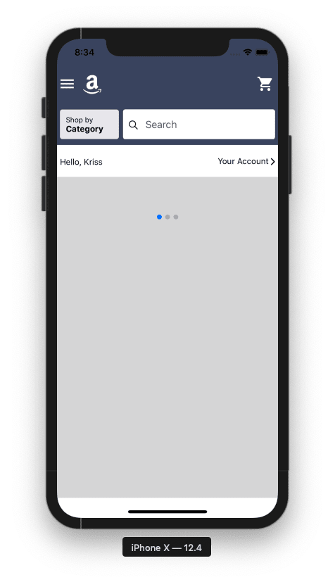 Amazon UI Clone with React Native # 2: Recommendations View — Kriss | by A-Bsek Tamrakar | React ...