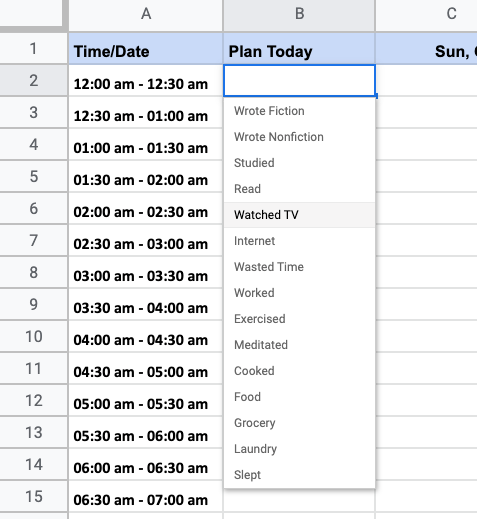 How to Track Your Time Using Google Sheets | by Zakir Hossain | Oct ...