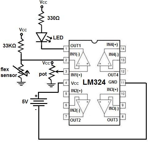 How to Build Flex Sensor with LM324N | by Leeo | Medium