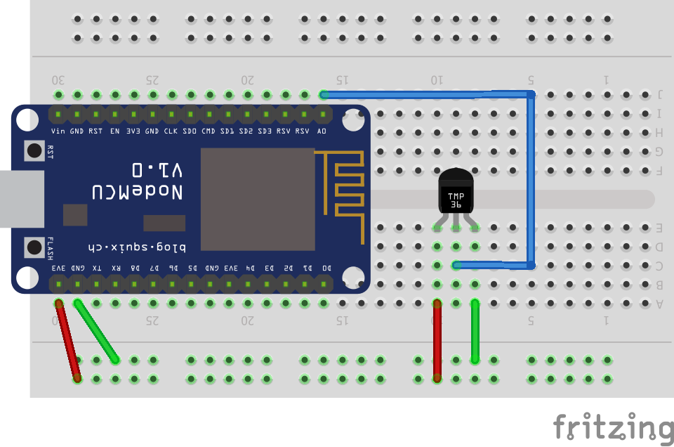 MicroPython Temperature Sensor. I’ve shown an example of the “Hello ...