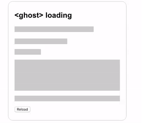 Ghost Loading with Angular 2. “Make it look like Facebook” | by Will ...