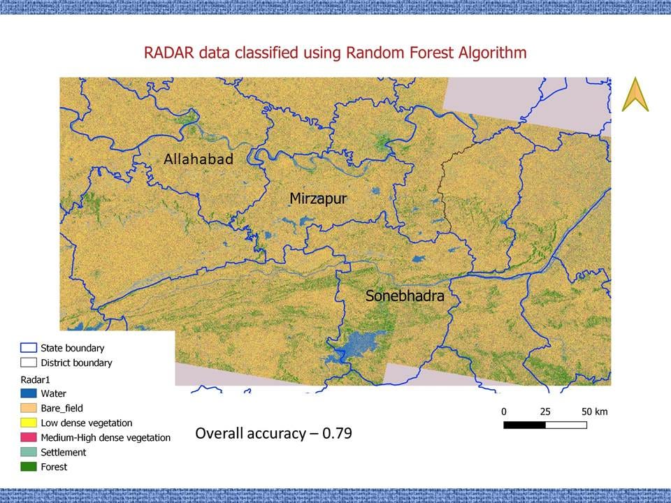 Land use/land cover classification using Google Earth Engine, Random ...