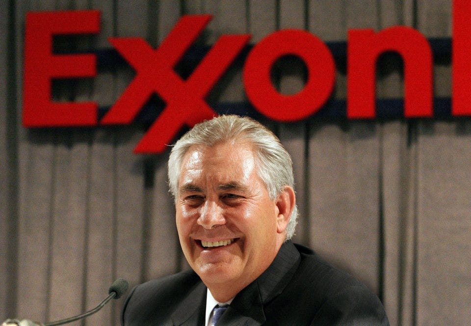 Exxon Furious That Empty Suit Ran World’s Largest Oil Company | by ...