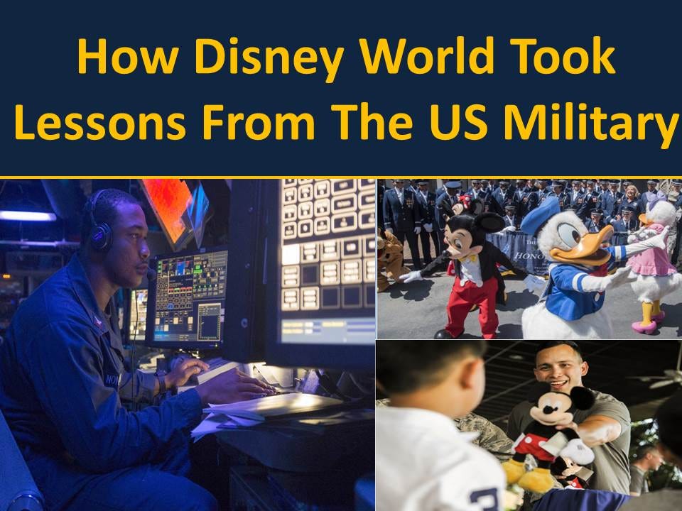 How Disney World Took Lessons From The US Military | by Chad Storlie ...