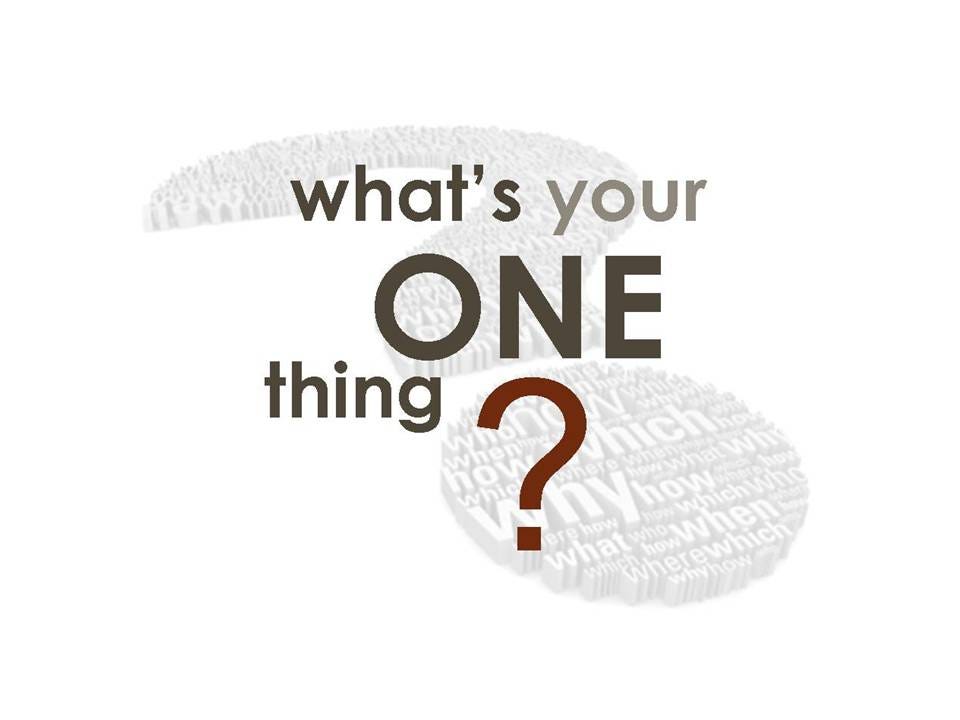 That one thing…. Whats that one thing which you are… | by Prasanna ...