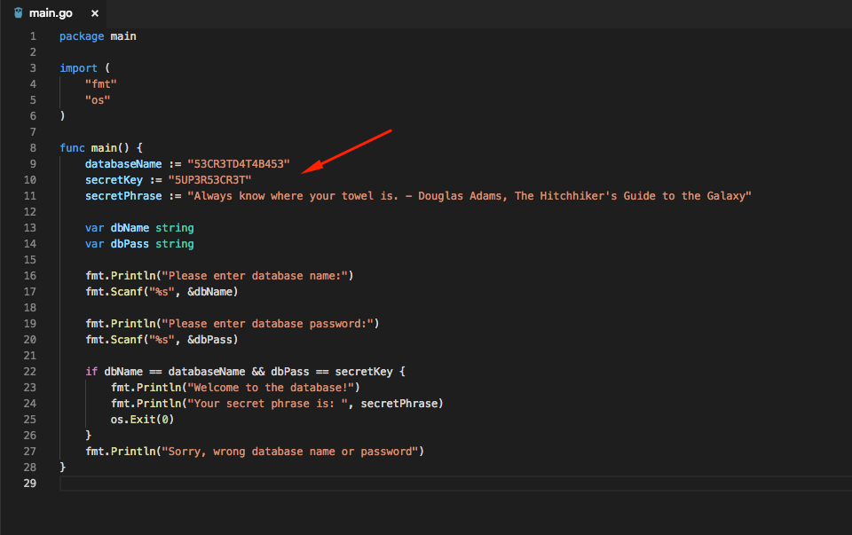 How To Remove Hard Coded Credentials From Code In Golang By Daniel Carlier Medium