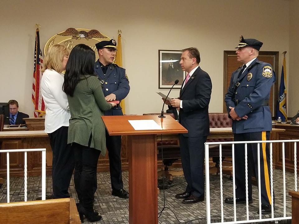 Det. T.J. Varano promoted to sergeant, Arthur Knapp sworn in as Class ...