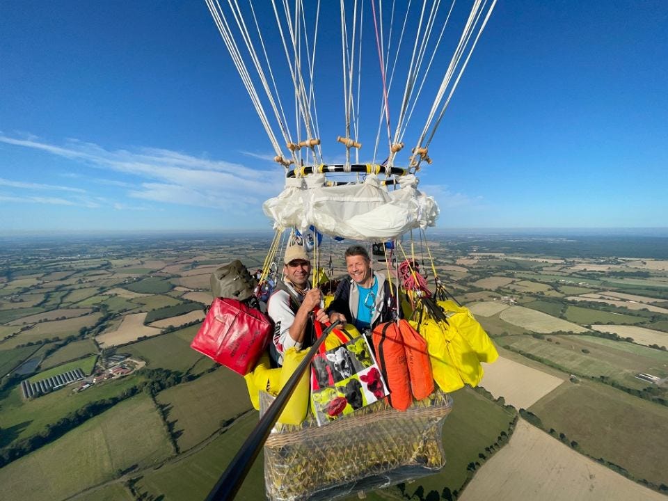 The 64th Gordon Bennett balloon race | by Robin Batchelor | Medium