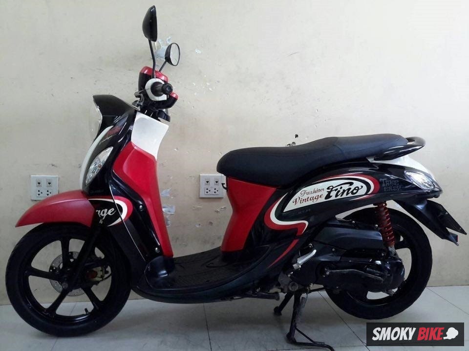 Yamaha Fino FI Vintage — ตัวท็อป รีโมท ปี2016 โฉมใหม่ กรุงเทพมหานคร | by SmokyBike — มอเตอร์ไซค์ ...
