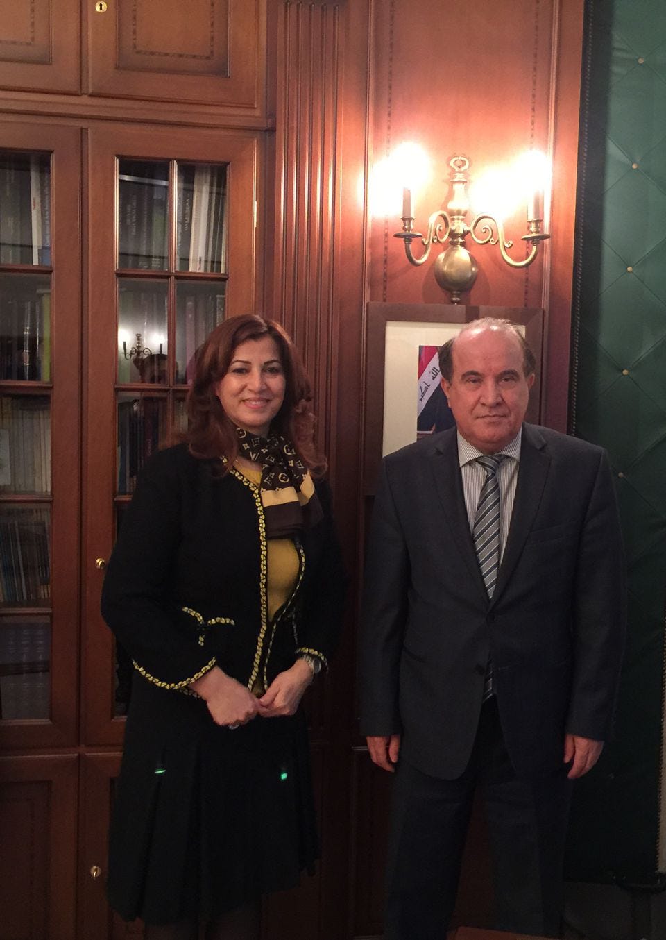 Mrs Rezan Kader meets Dr. Ahmad Bahmarni, new Ambassador of the ...