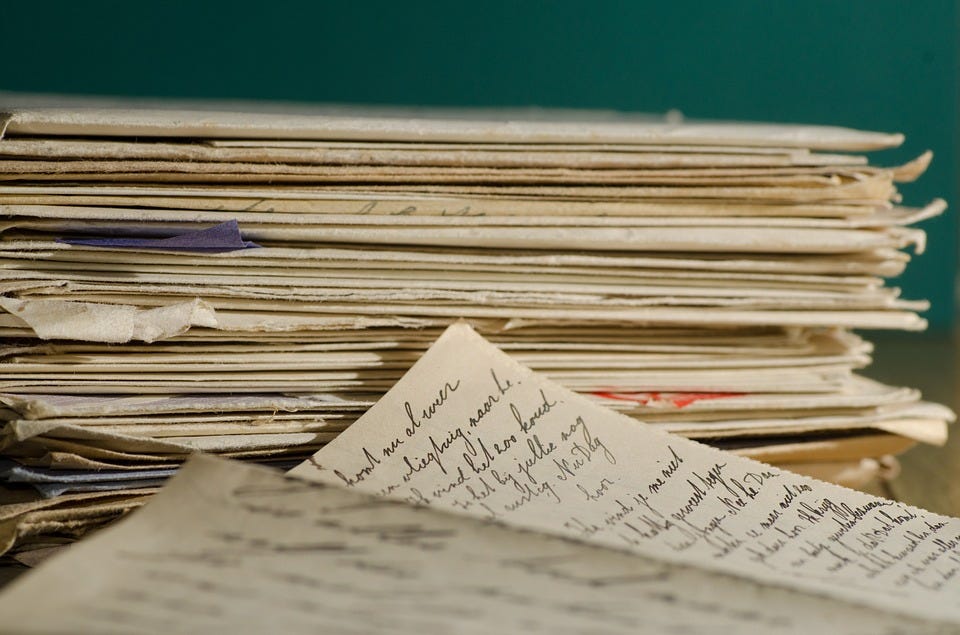 Smudged Letters. As a teardrop hits the paper, It… | by Daakshi K | Medium