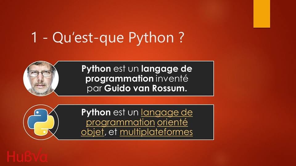 Découvrez ce cours #python Python pour débutant Qu’est ce que Python ...