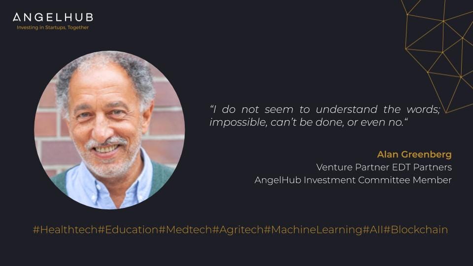 Founders with Grit and Ambition- an interview with Alan Greenberg | by ...