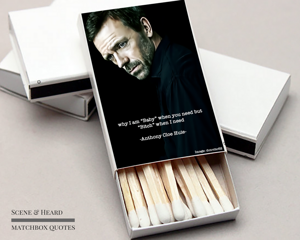 Why “Baby”. Matchbox Quotes Day 12 | by Anthony Cloe Huie | Scene ...