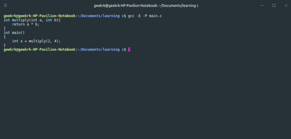 Understanding the execution of a c program | by Rohit Kumawat | Medium