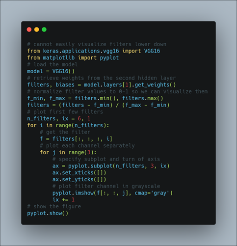 Visualize Filters And Feature Maps In Vgg16 And Vgg19 Cnn Models Images