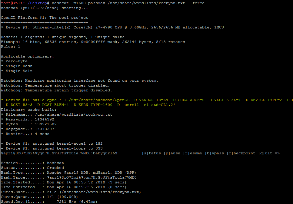 Hashcat In Virtualization environment | by AliBawazeEer | Medium