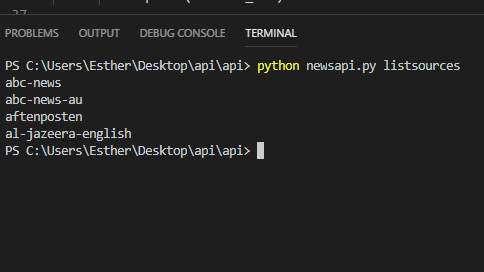 How to develop a command line application that consumes the News API using Python-Click. | by ...
