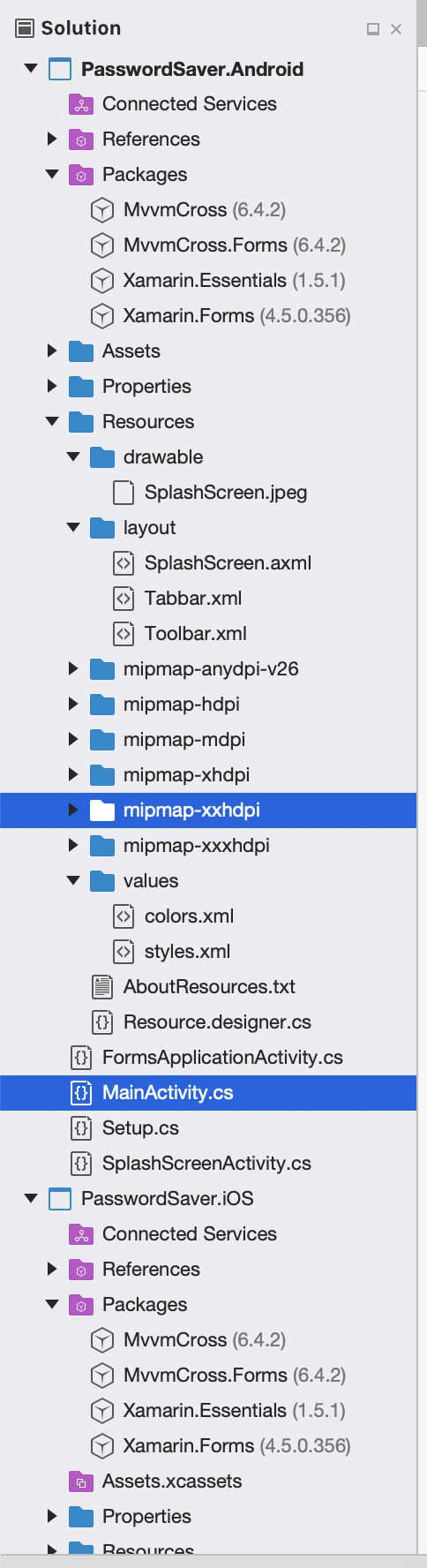 Initializing Xamarin Forms Project With Mvvm Patternboth Android And Ios By Hameed Kunkanoor 0234