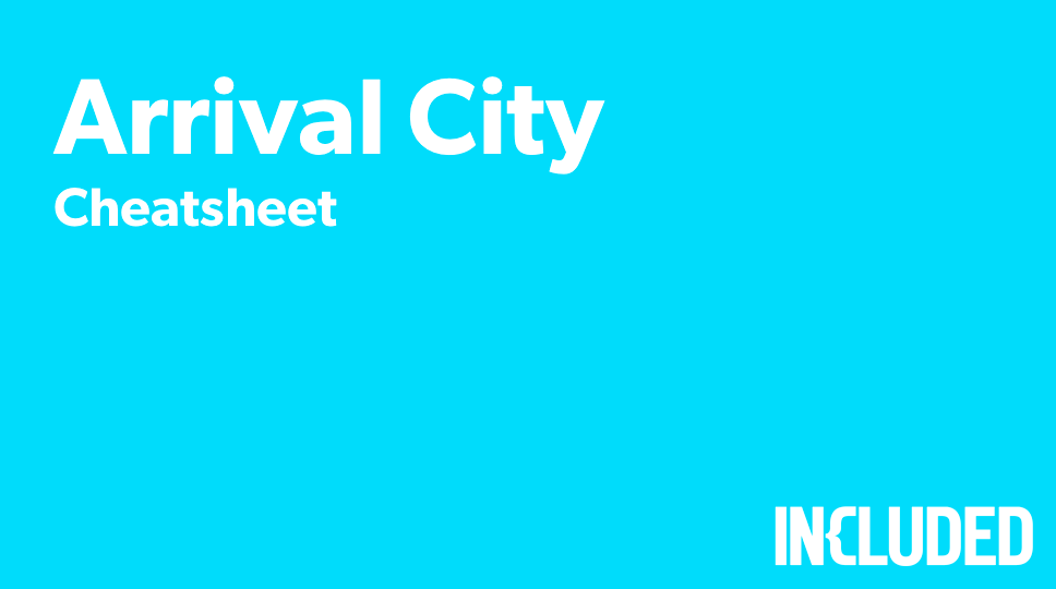 Arrival City Book Cheatsheet. Preface | by INCLUDED | A Peek Inside ...