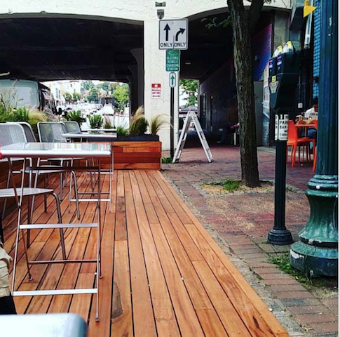 Parklets 101: A Jolt of Downtown Energy | by NYUSPS UrbanLab | Medium
