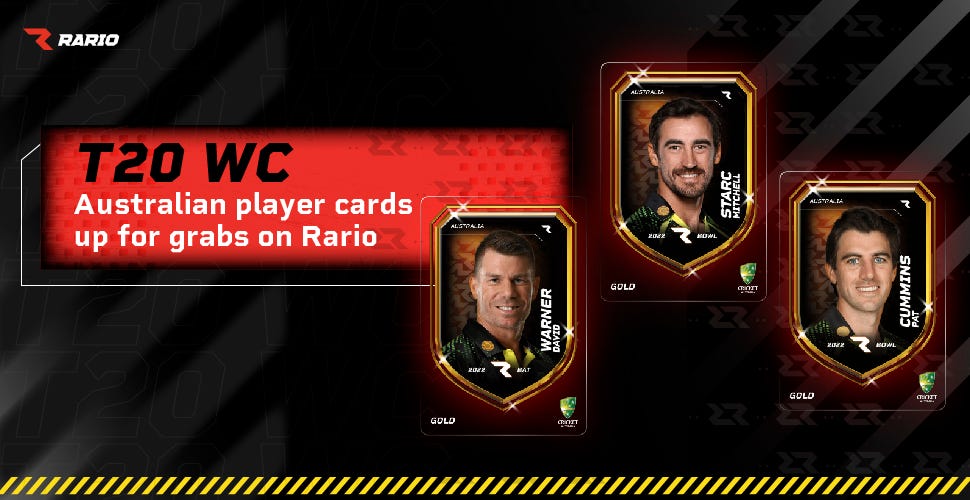 T20 WC: Australian player cards up for grabs on Rario | by Team Rario ...