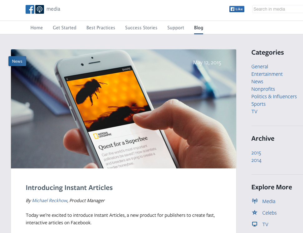 12 Initial Thoughts on Facebook Instant | by Amy Webb | Medium