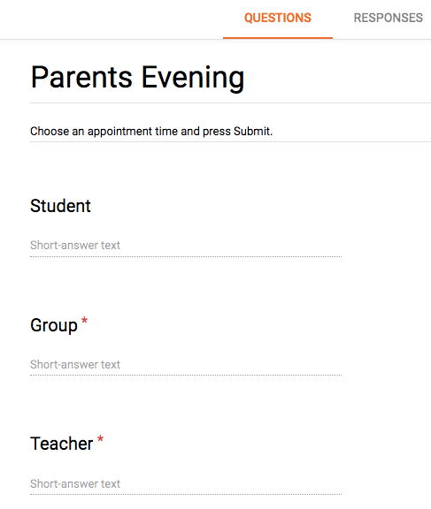 Parents Evening Appointment System — Part 1 | by Baz Roberts | Jan ...