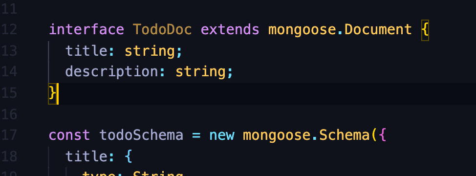 Typescript With Mongoose and Node/Express Typescript With Mongoose and Node/Express