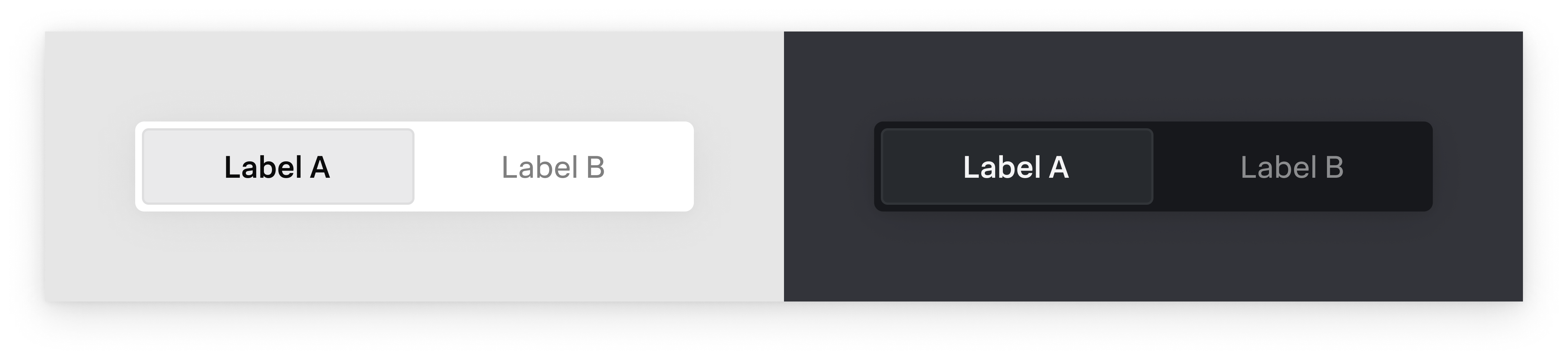 Reducing ambiguity on the segmented control UI design