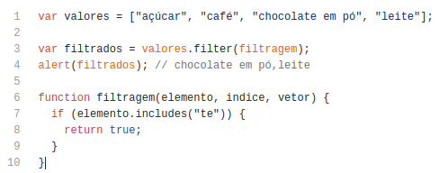 Usando os métodos de Array filter, find, map e reduce do JavaScript em ...