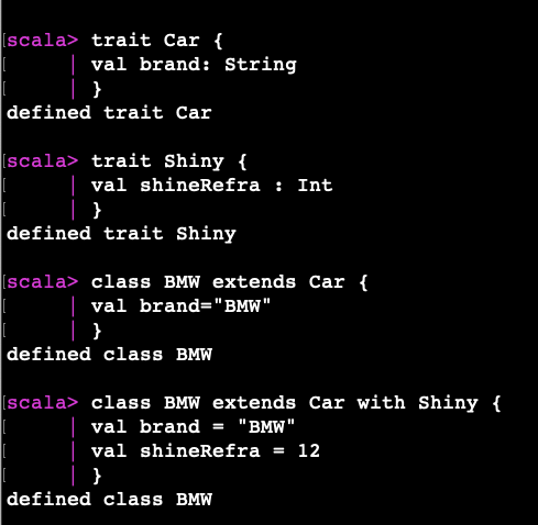 Scala Classes — A Quick Review. A class is a template which contains… | by Sri Devi | Medium