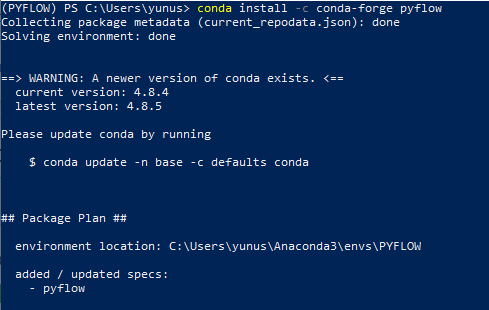 Install PyFlow di Windows 10 via Anaconda | by Muhammad Yunus | Medium