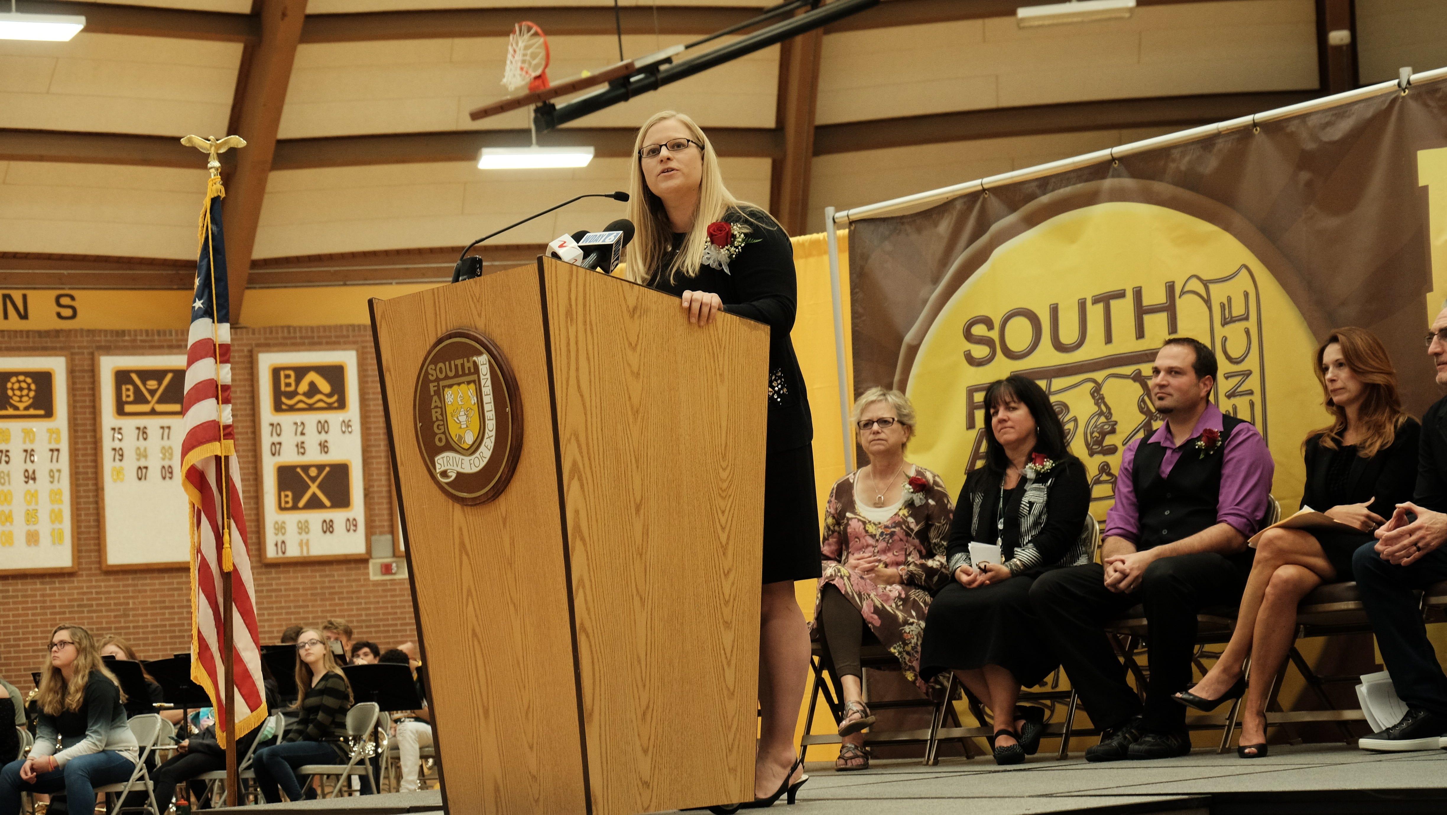 Leah Juelke is the 2018 North Dakota Teacher of the Year