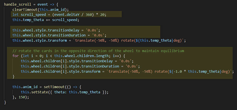 How to Create a ReactJS ADVANCED Wheel Carousel