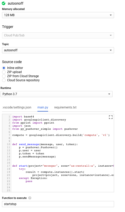 Reducing the Cost of my Developer Workstation with Cloud Functions and ...