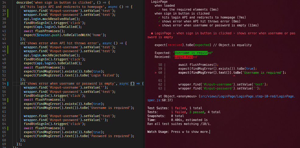 Tdd With Vuejs Part 1 — Simple Page