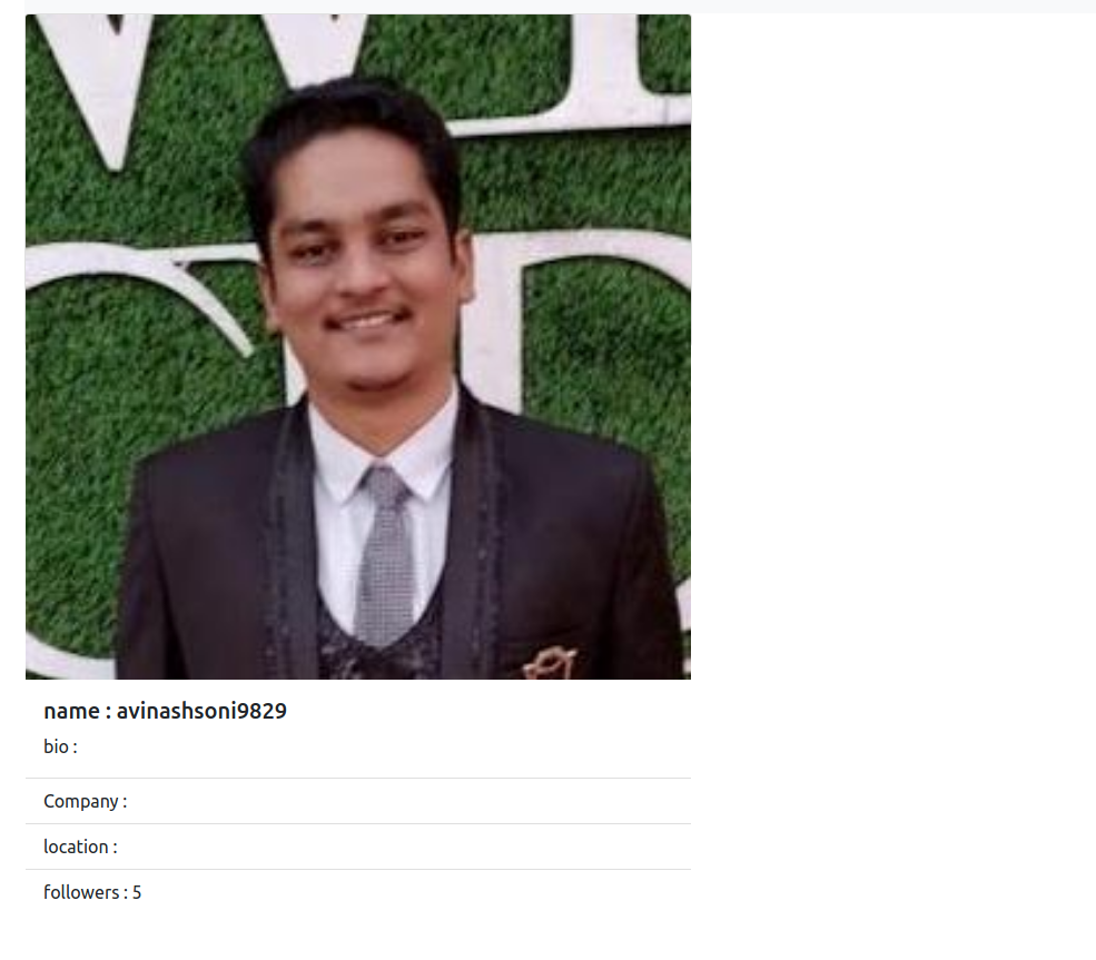 Github Search Project Using Angular | by Avinashsoni | Medium