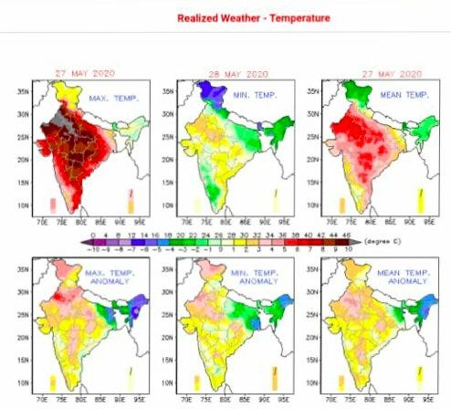 Satellite imagery shows unusual 2020 Heatwave in India | by The ...