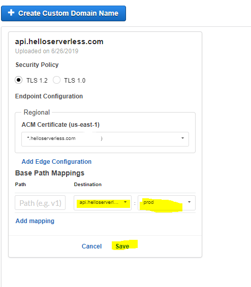 Start To Finish — Setup Your First Serverless Api In Aws Using Aspnet Core With Custom Domain