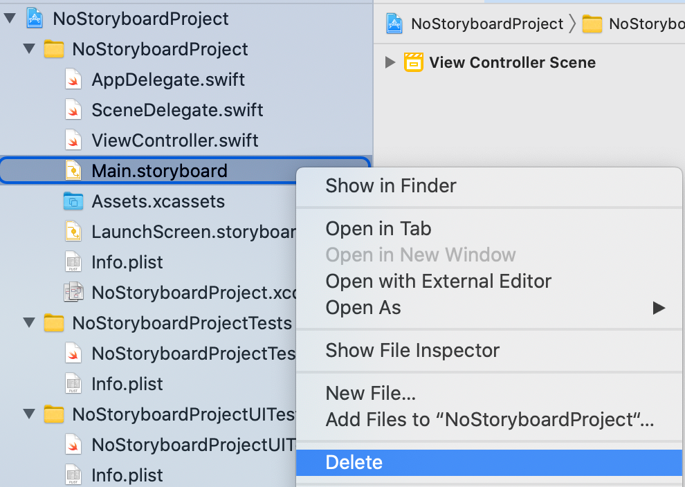 Belajar Tanpa Menggunakan Storyboard pada Swift | by devimandas | Medium