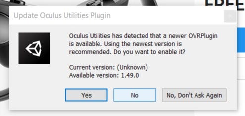 How to set up Unity for Oculus Quest Development (With an example of a sample application) | by ...