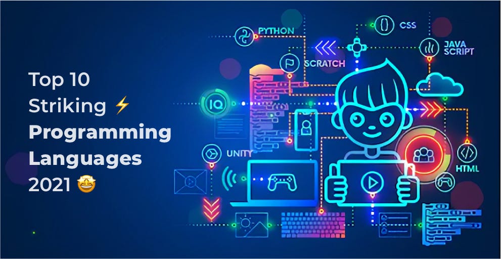 Top 10 Striking ⚡ Programming Languages 2023 | by ThemeSelection ...