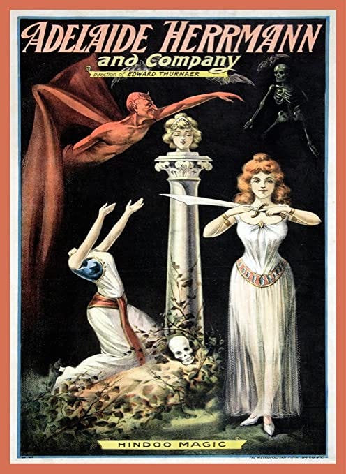 The queen of magic.. Adelaide Herrmann 1853–1932 | by Magic Luna | Medium