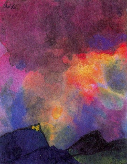 art I’d exhibit: Emil Nolde’s watercolors | by art I’d exhibit | Medium
