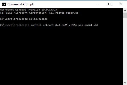Install XGBOOST package in python using windows os | by sandesh | sandesh_alpha | Medium