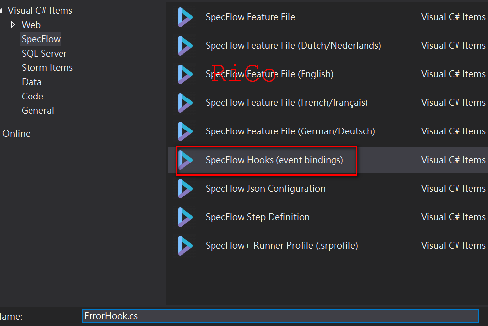 SpecFlow — Hooks. Hooks採用事件綁定(event… | by RiCo 技術農場 | RiCo’s Note | Oct, 2021 | Medium
