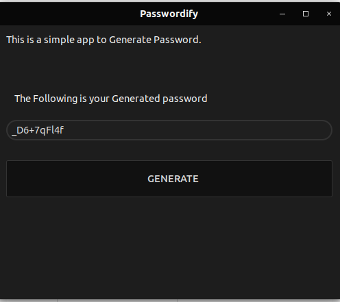 Password generation Native Desktop App using Vuido | by Em Ji Madhu ...