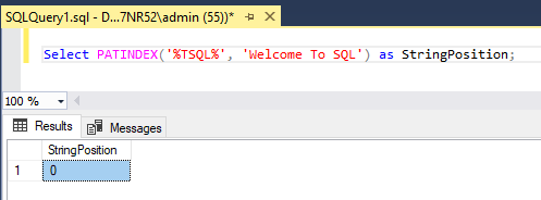 PATINDEX FUNCTION IN SQL. · The PATINDEX() function returns the… | by ...