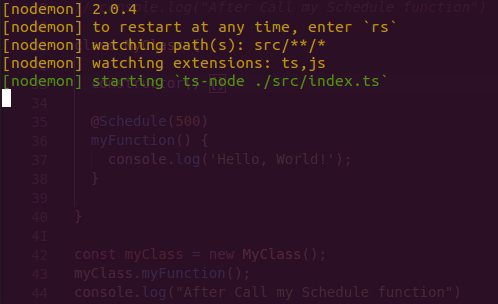 Como Fazer um Schedule em Typescript com Decorators Seguindo o ...